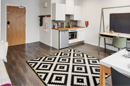 Firhill Court Student Accommodation Glasgow. Mystudenthalls.com